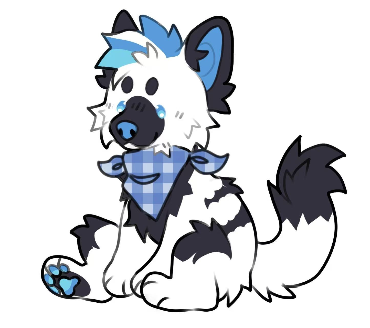 Toony Style Husky Mixed Head – Meemonster